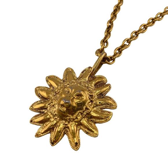 CHANEL | Jewelry | Chanel Lion Chain Necklace Gold Mens Womens | Poshmark